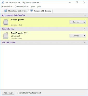 远程桌面的 USB - RDP USB 重定向的工具